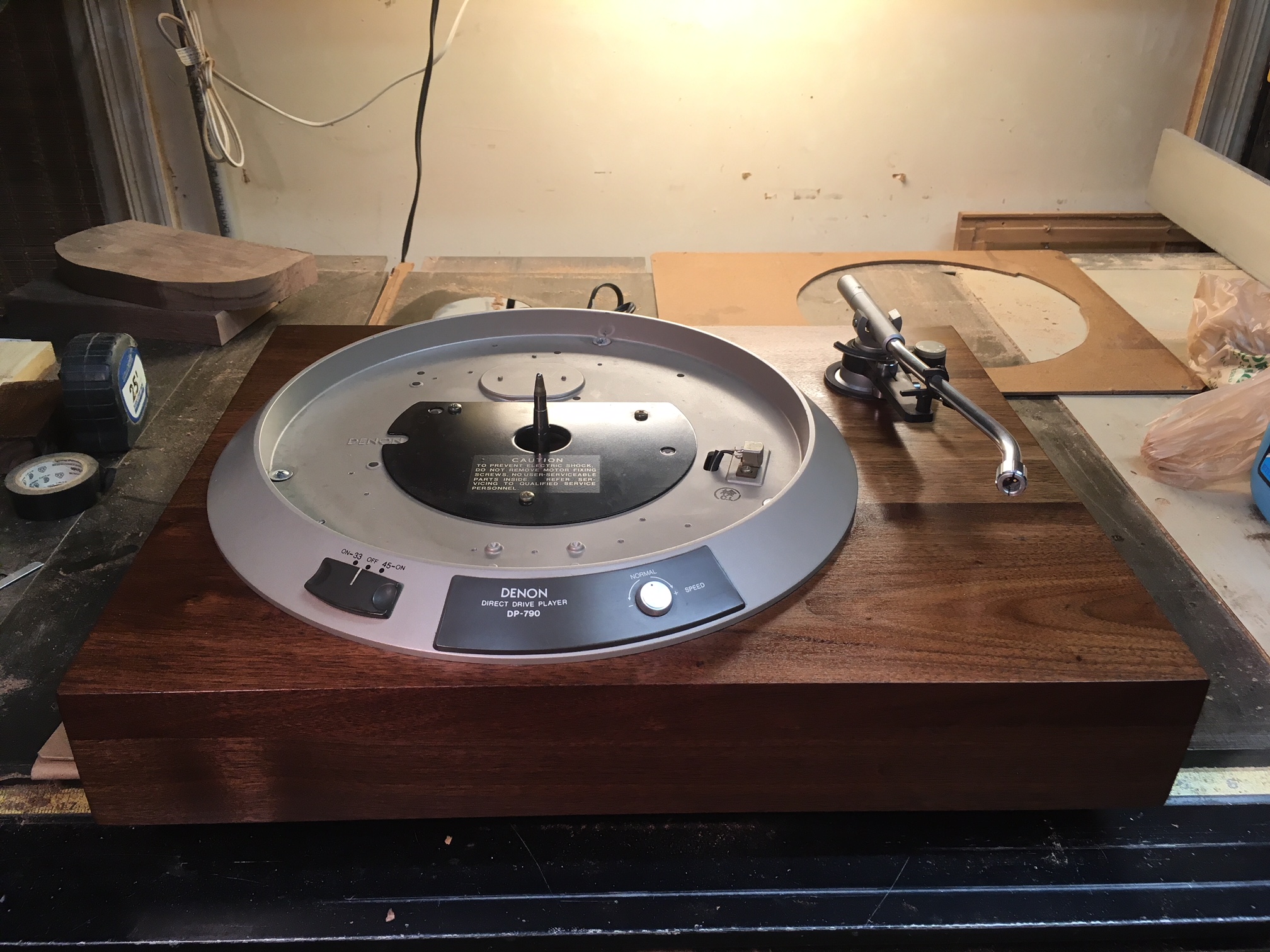 Denon Turntable Re-Imagined | The Sawdust Files